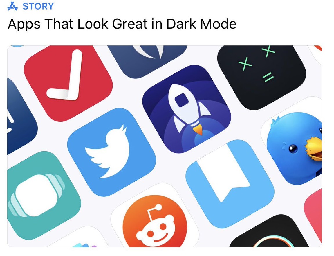 App Store mostra le app compatibili con Dark Mode! - iPhone Italia
