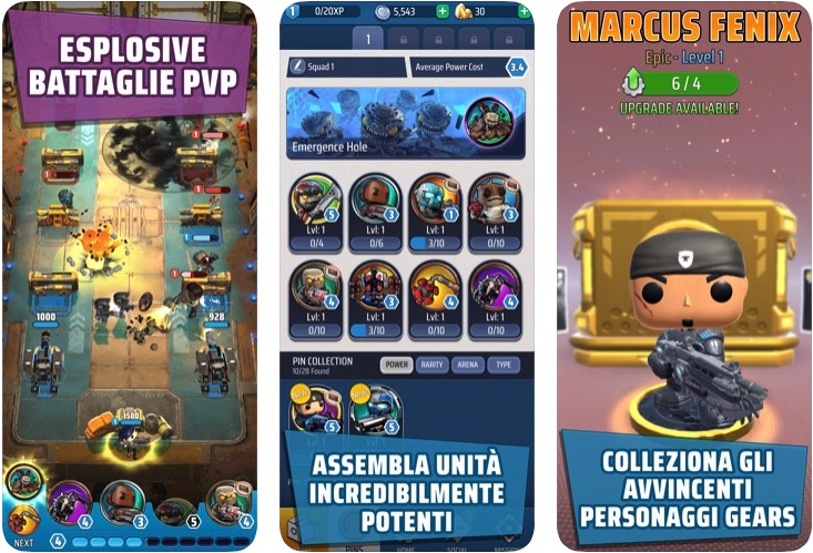 Gears POP!, da Microsoft il nuovo gioco in multiplayer per iPhone ...