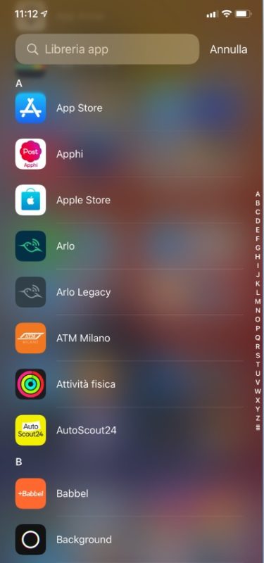 App Library, un nuovo modo per organizzare le app- iPhone Italia