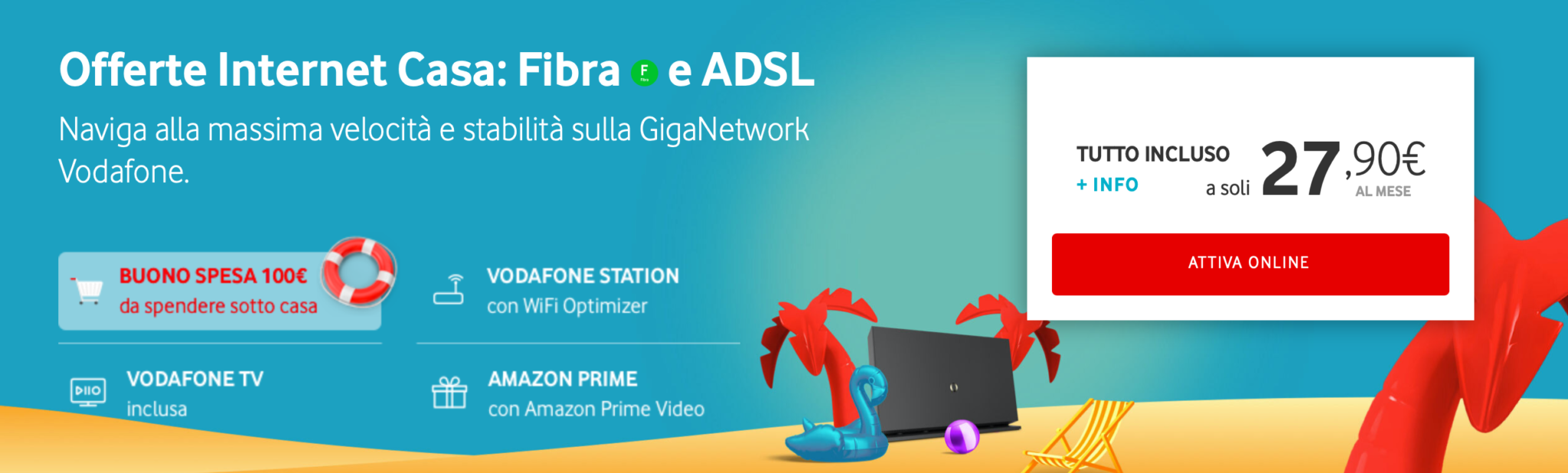 Internet Casa: Vodafone Fibra a 27,90€ tutto incluso! - iPhone Italia