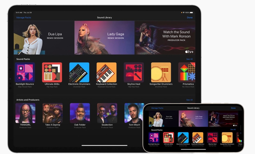 GarageBand si aggiorna con nuovi Sound Pack - iPhone Italia