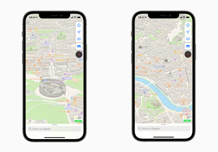 Mappe Apple: la nuova versione è disponibile in Italia - iPhone Italia