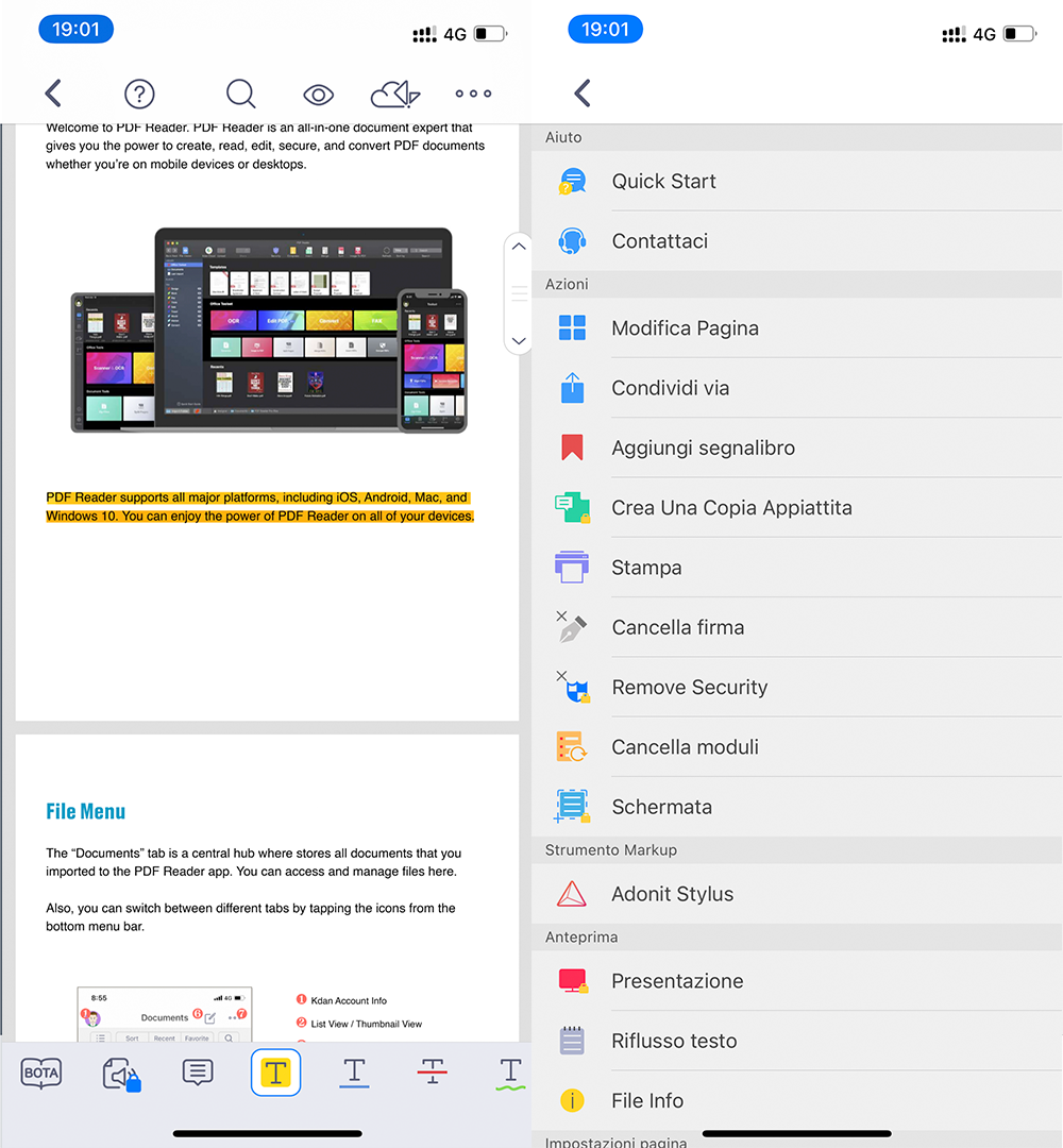 PDF iPhone: PDF Reader possiede tutti gli strumenti! - iPhone Italia