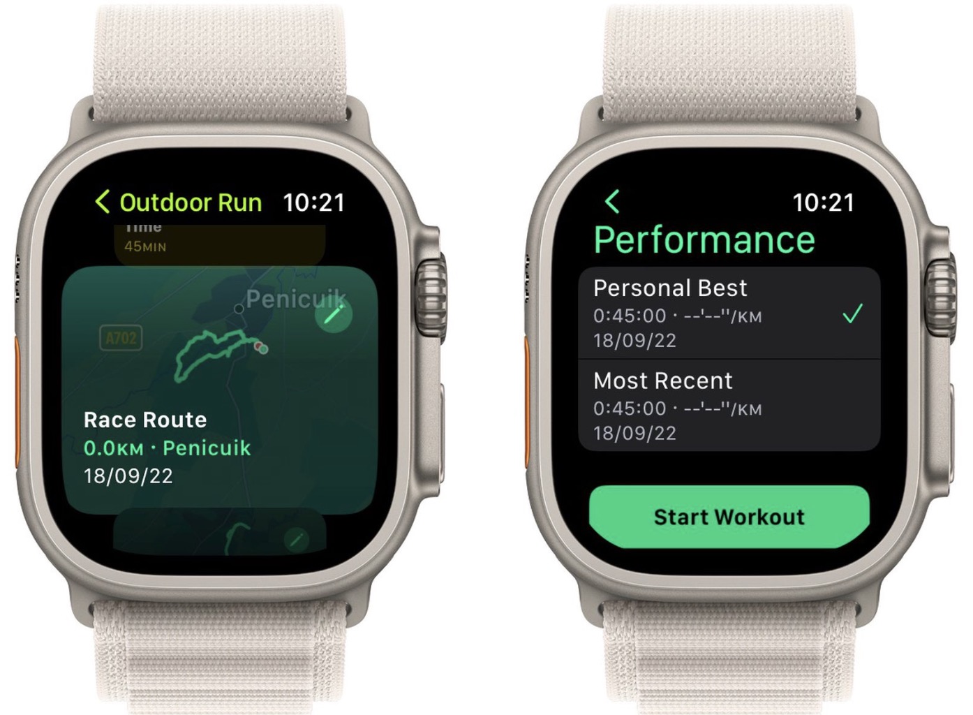 WatchOS 9 2 Introduce La Funzione Race Route IPhone Italia