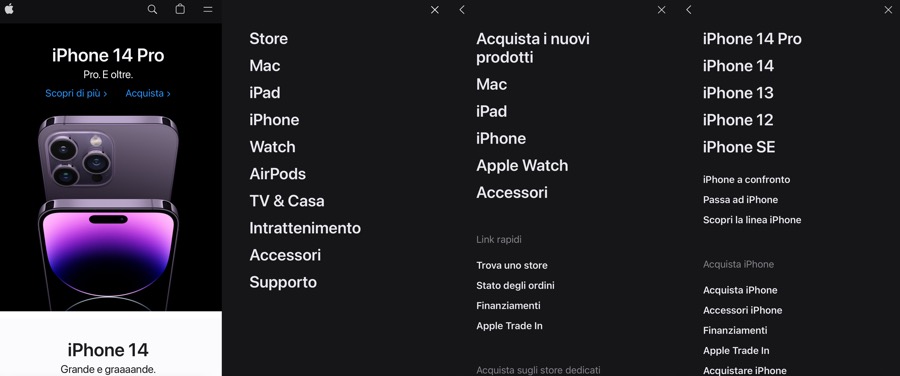 Restyling sito ufficiale Apple 2023: ecco come cambia - iPhone Italia