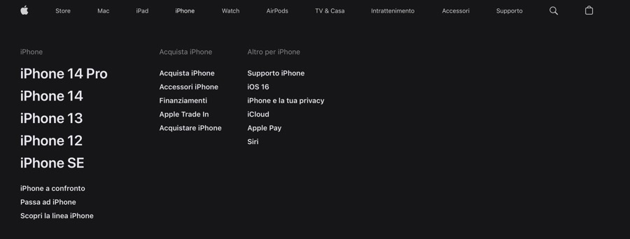Restyling sito ufficiale Apple 2023: ecco come cambia - iPhone Italia