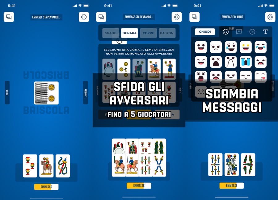 Briscola SUPER!: la nuova app per giocare fino a 5 giocatori - iPhone ...