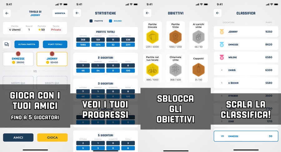 Briscola SUPER!: la nuova app per giocare fino a 5 giocatori - iPhone ...