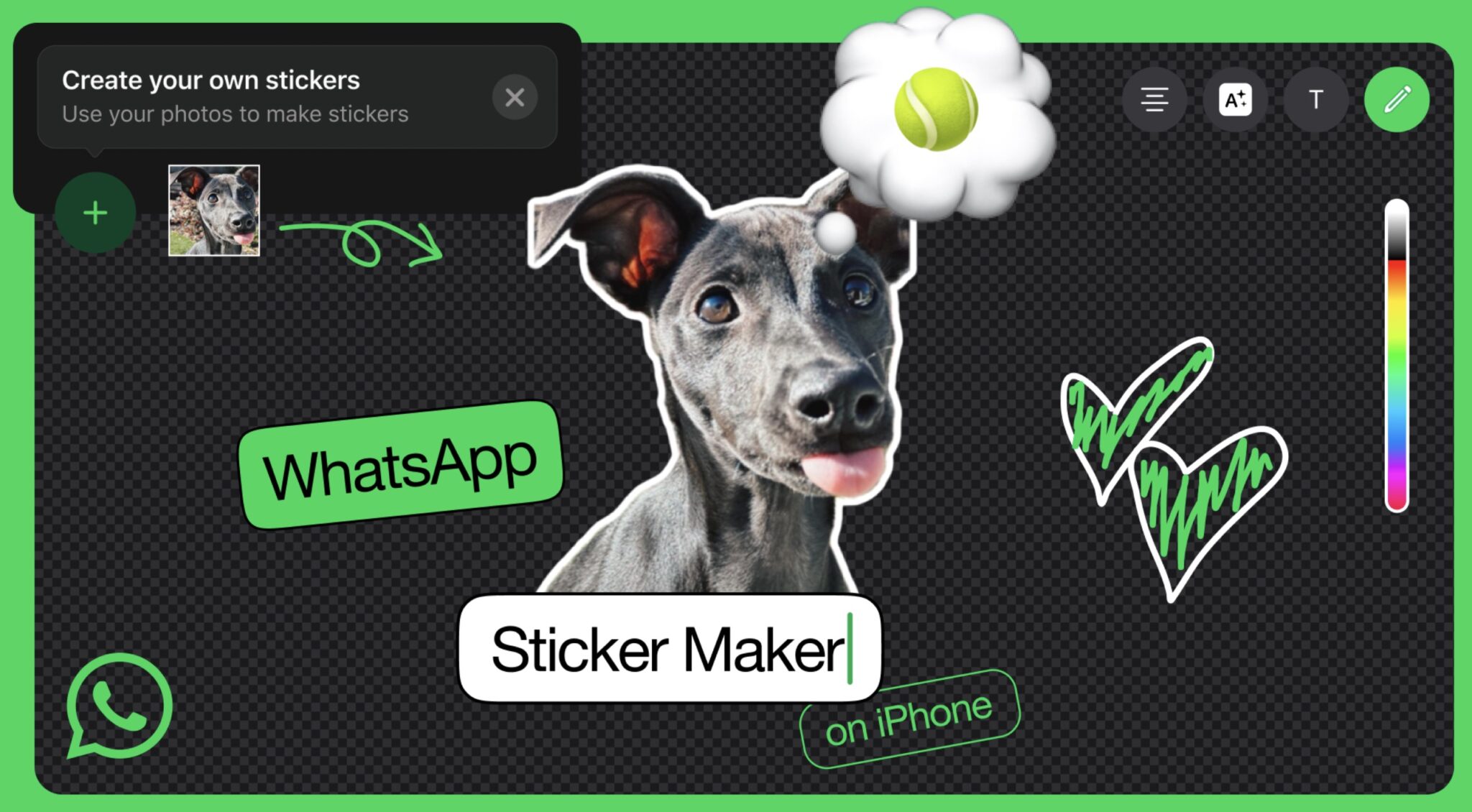 WhatsApp lancia un tool per creare sticker personalizzati