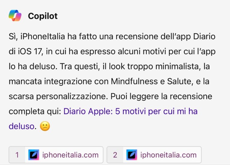 Come usare il chatbot AI Microsoft Copilot su iPhone