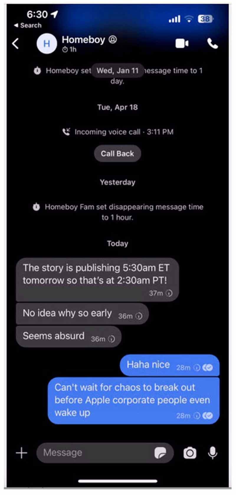Apple fa causa a ex dipendente per alcuni leak