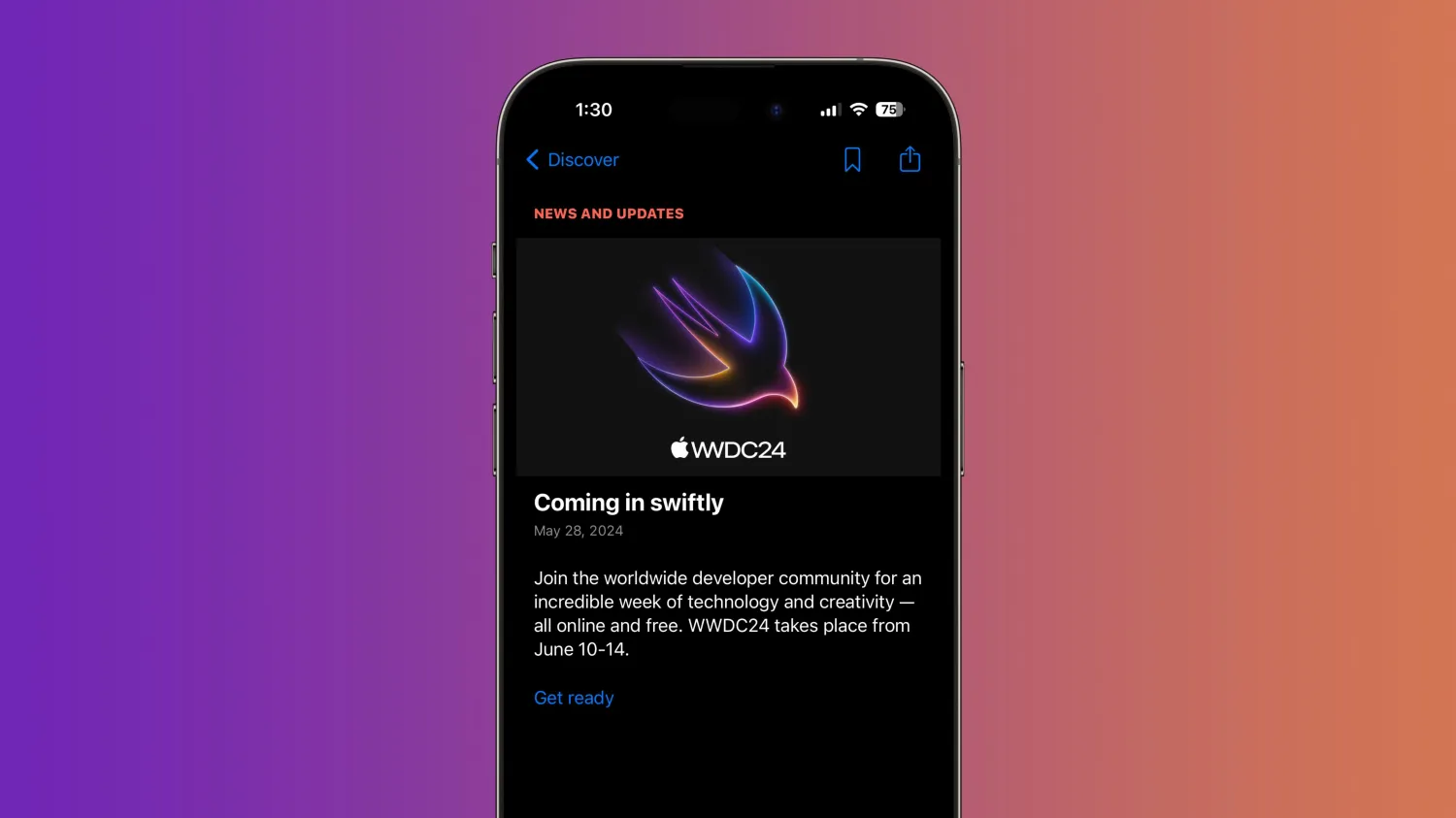 L'app Apple Developer si aggiorna in vista della WWDC 2024