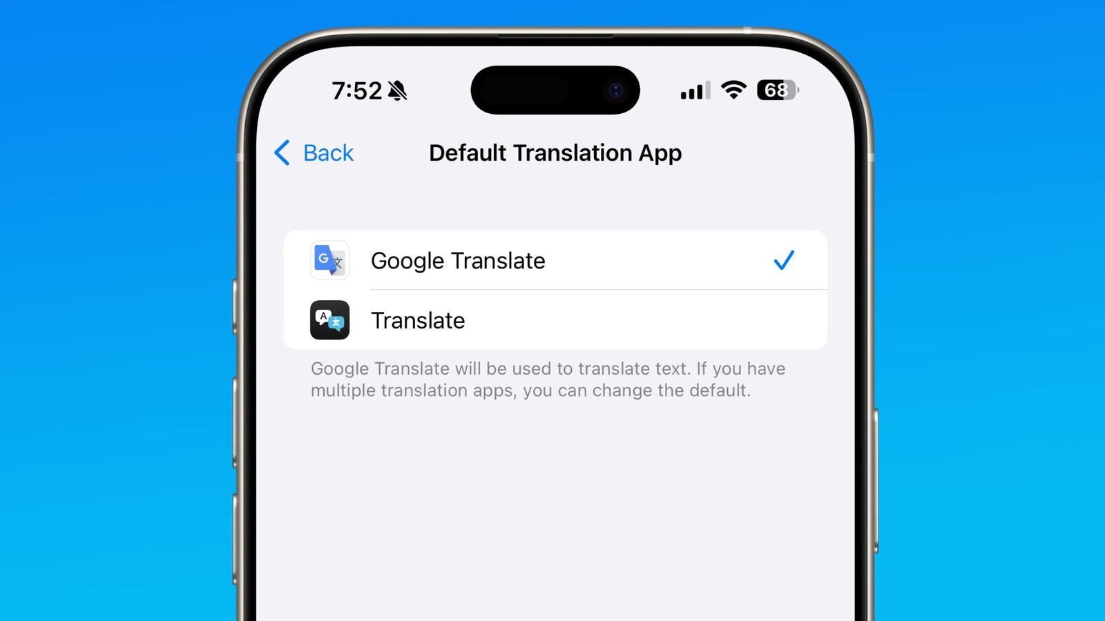 Ora puoi usare Google Translate come app di traduzione predefinita su ...