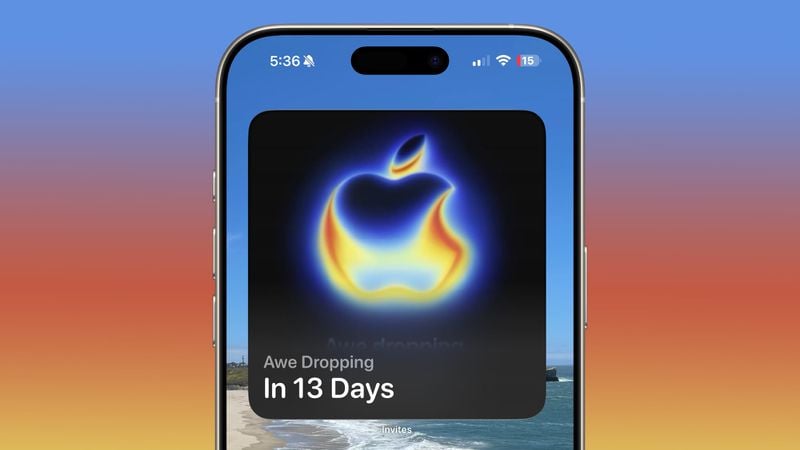 Apple lancia il logo interattivo e un nuovo widget per l'evento del 9 ...