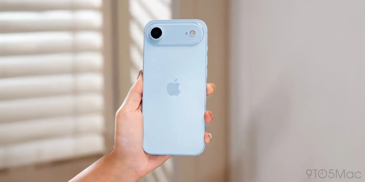 iPhone 17 Air: il nuovo video mostra il modello Sky Blue